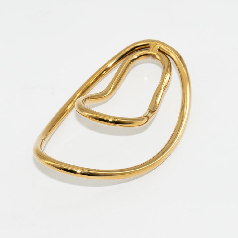 FUFU CHASTITY CLIP METAL GOLD K1 - FuFu Clip
