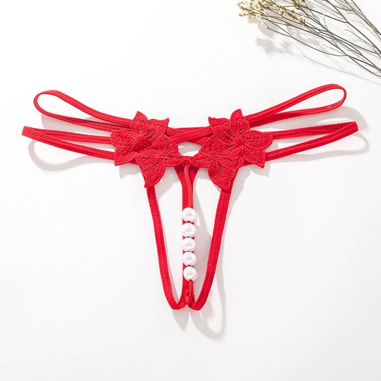 SISSY PANTIES FOR MEN PEARL THONG - FuFu Clip