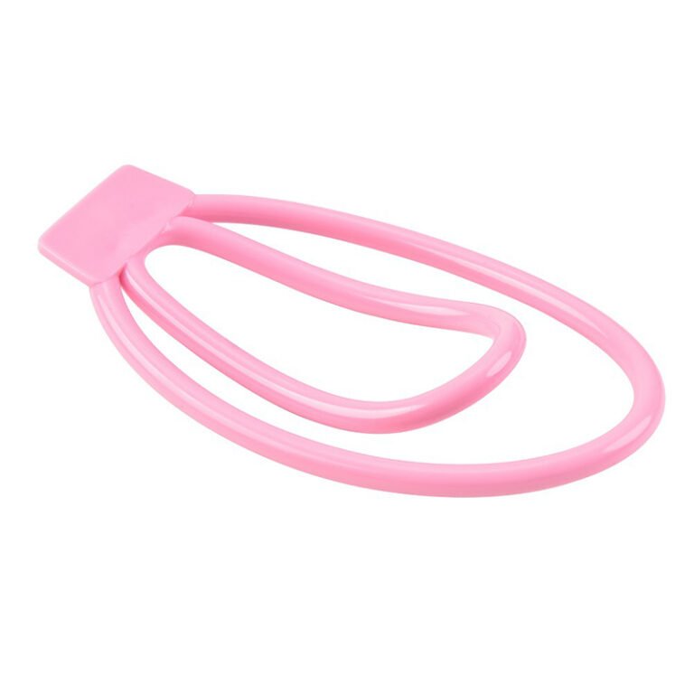 FUFU CLIP SISSY RESIN SMOOTH TWO PIECES PINK K1 - FuFu Clip