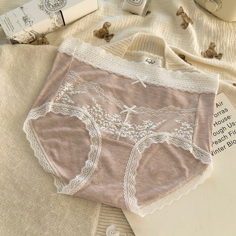 MALE PANTIES SISSY LACE FEMBOY PINK - FuFu Clip