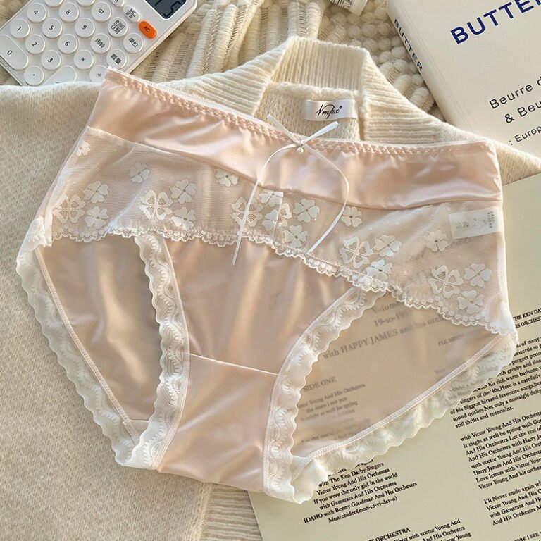SISSY PANTIES LACE SEXY FEMBOY PINK - FuFu Clip
