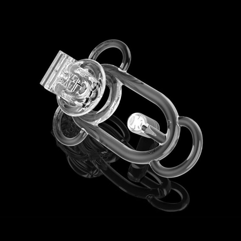 FUFU CLIP CHASTITY LOCK TRANSPARENT - FuFu Clip