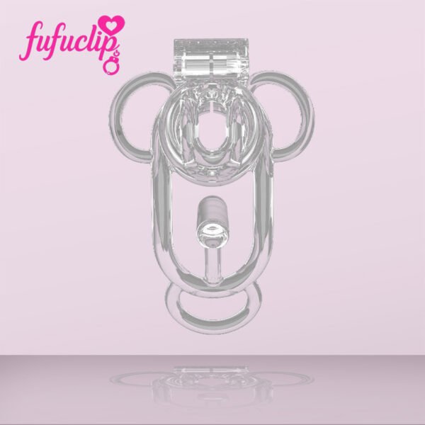 FUFU CLIP CHASTITY LOCK TRANSPARENT - FuFu Clip