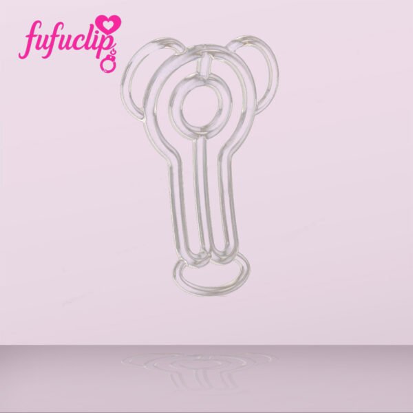 FUFU CLIP DELUXE SISSY COMFORT FEMININE TRANSPARENT - FuFu Clip