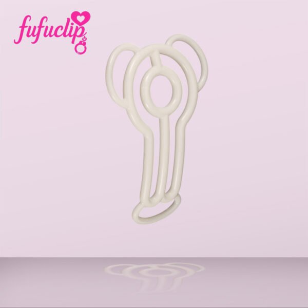 FUFU CLIP DELUXE SISSY COMFORT FEMININE WHITE - FuFu Clip